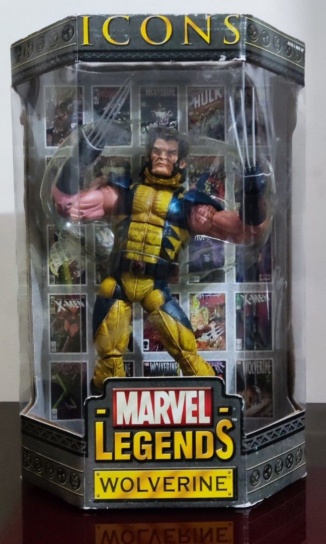 Marvel Legends Icons - 12-Inch Unmasked Wolverine, Hobbies & Toys, Toys ...