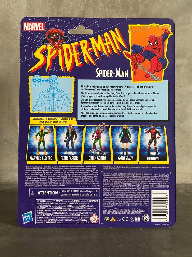 Marvel Legends Spider-Man Retro carded, Hobbies & Toys, Toys & Games on ...