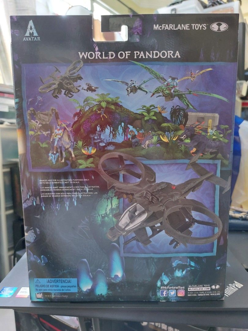 Mcfarlane Toys Avatar AT-99 Scorpion Gunship, Hobbies & Toys, Toys ...