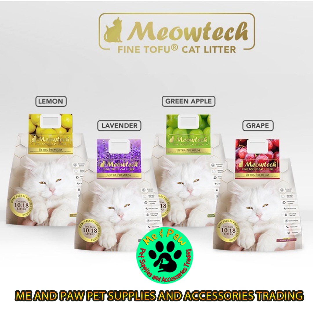 Meowtech Ultra Premium Tofu 10.18 Litters / Sand 12.18 Litters, Pet Supplies, Homes & Other Pet ...