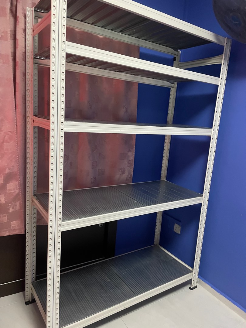 Metal shelf, Furniture & Home Living, Furniture, Shelves, Cabinets ...