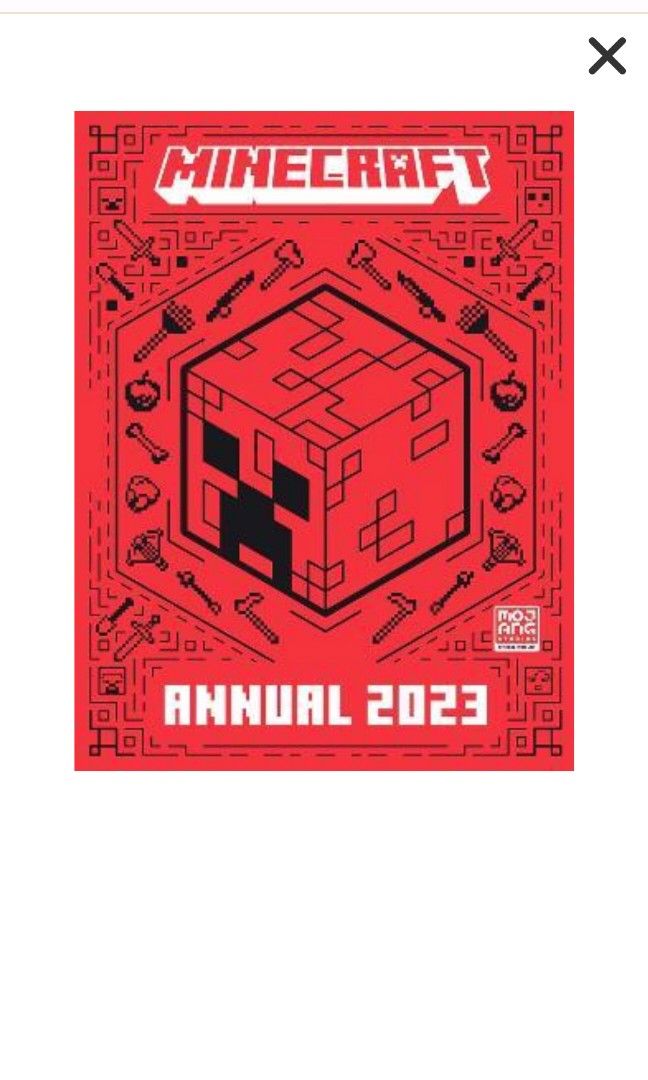 Minecraft Annual 2023 我的世界2023 年鑒, 興趣及遊戲, 書本 & 文具, 書本及雜誌 - 補充練習 - Carousell
