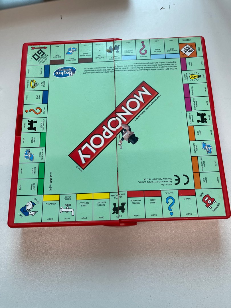 mini monopoly board game, Hobbies & Toys, Toys & Games on Carousell