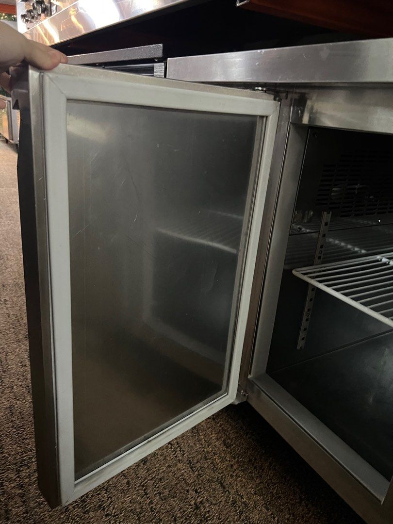 Modelux 2 Doors Counter Chiller/ 4Ft Commercial Chiller/Fridge/ 冷藏, TV ...