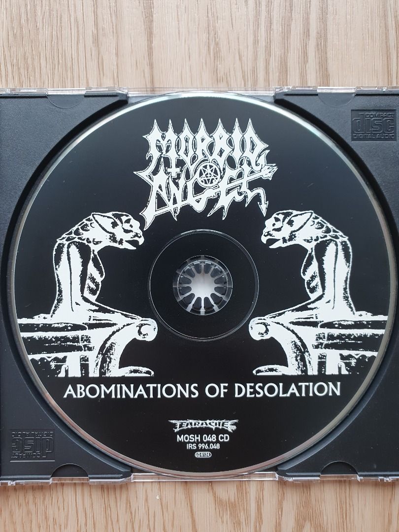 Morbid Angel Abominations Of Desolation CD, Hobbies & Toys, Music ...