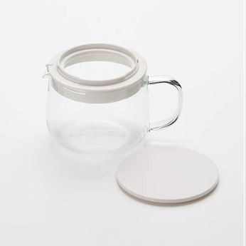 Muji Heat Proof Glass Pot (Small), Furniture & Home Living, Kitchenware ...