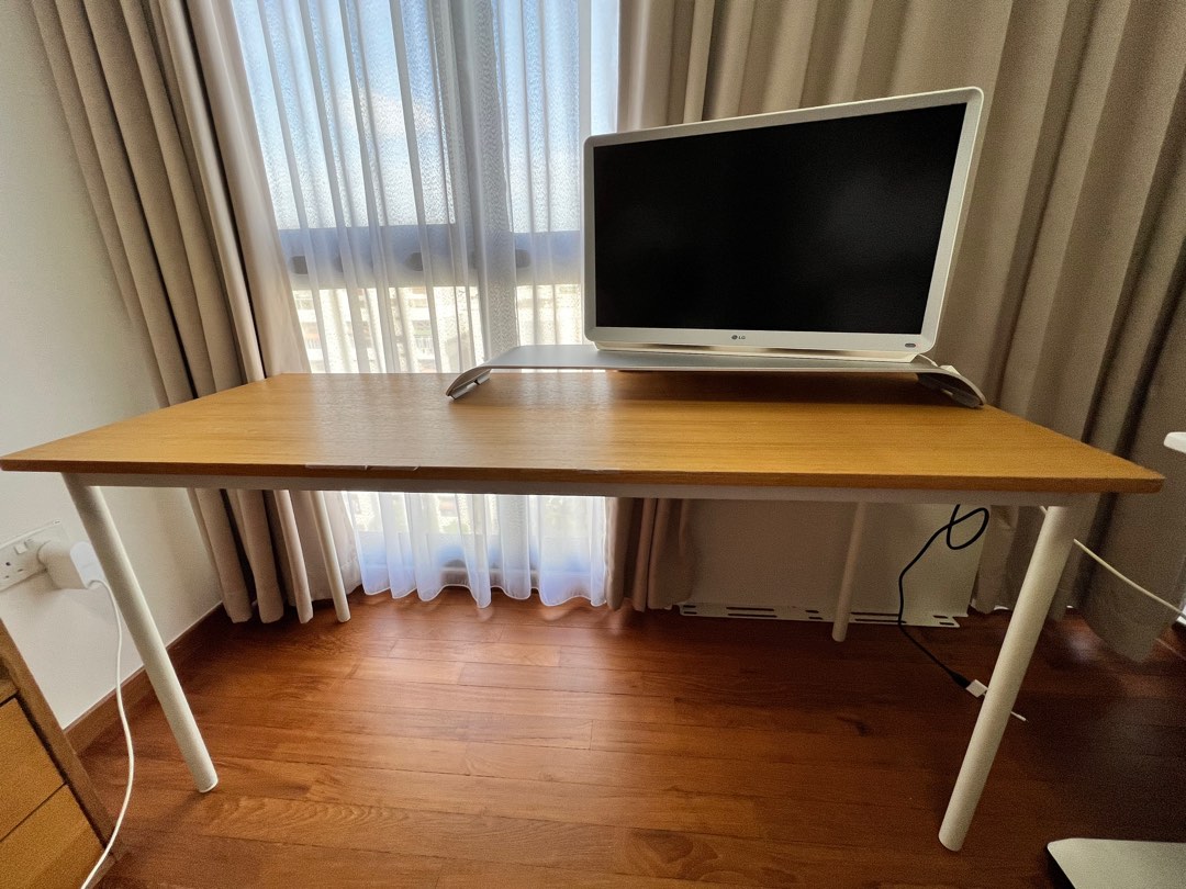 Muji Study Table (big size), Furniture & Home Living, Furniture, Other ...
