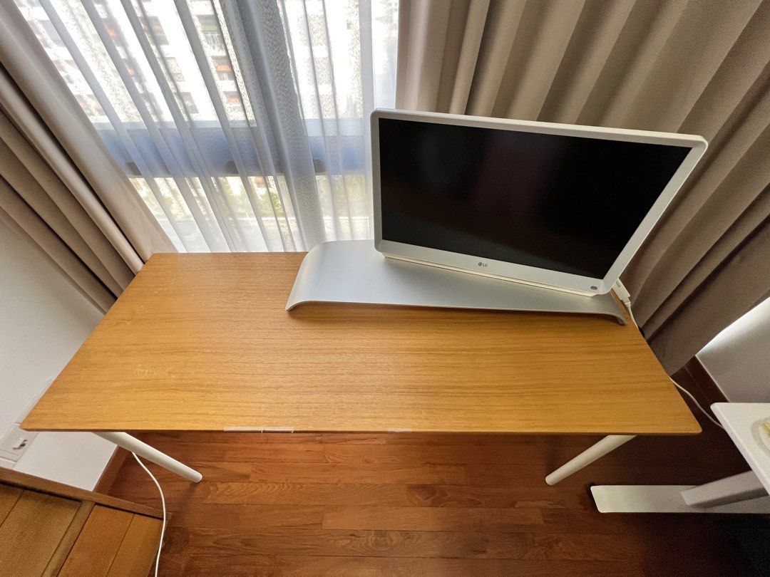 Muji Study Table (big size), Furniture & Home Living, Furniture, Other ...