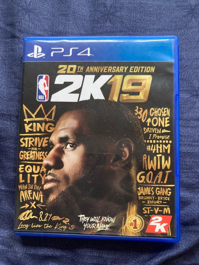 NBA 2k19 Ps4, Video Gaming, Video Games, PlayStation on Carousell