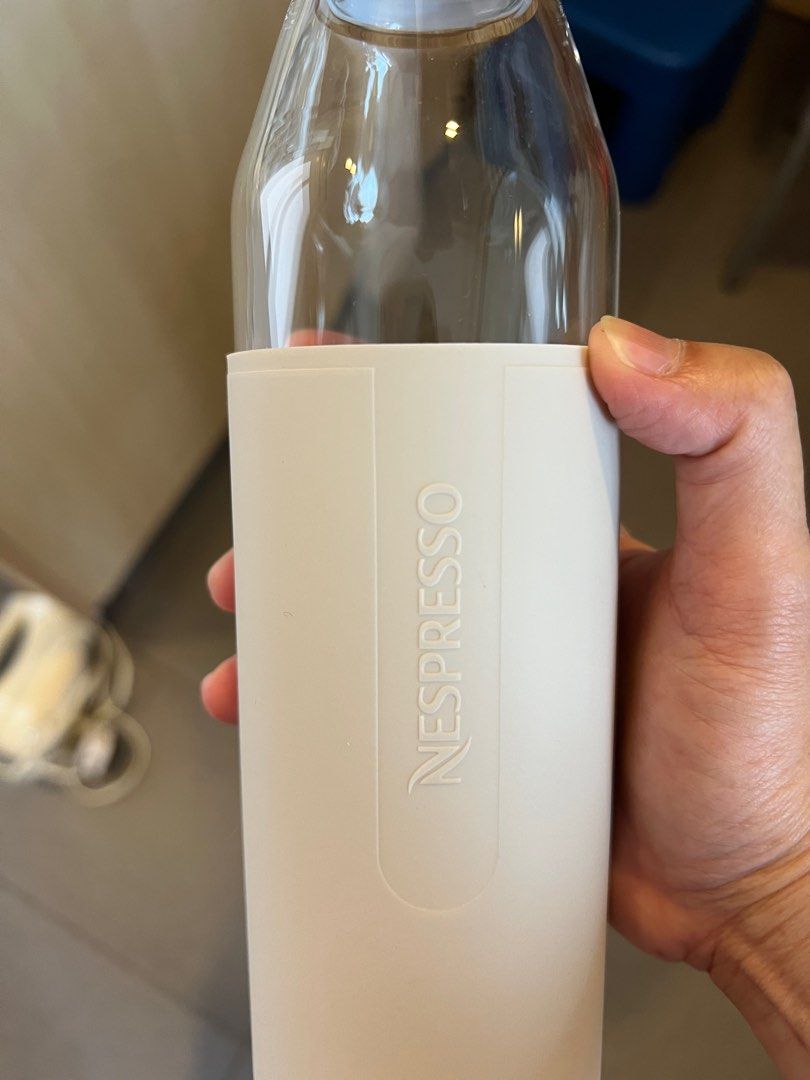 Nespresso glass bottle, Furniture & Home Living, Kitchenware ...