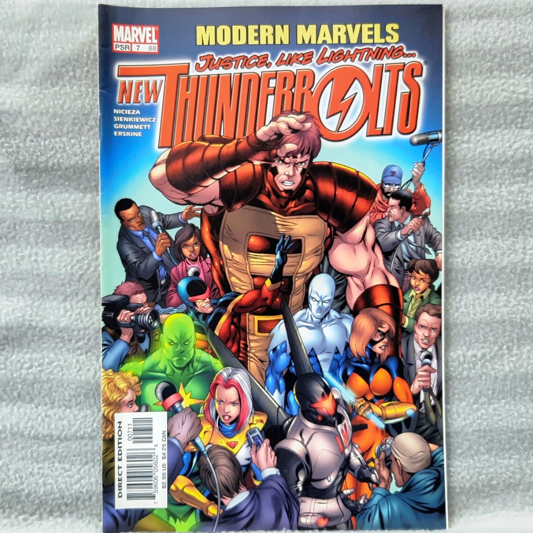 New Thunderbolts #7 (Marvel Comics) Fabian Nicieza, Kurt Busiek, Bill ...