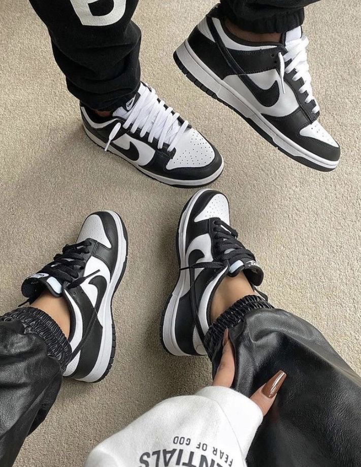 Nike Dunk Low Panda Shoe, Women's Fashion, Footwear, Sneakers on Carousell