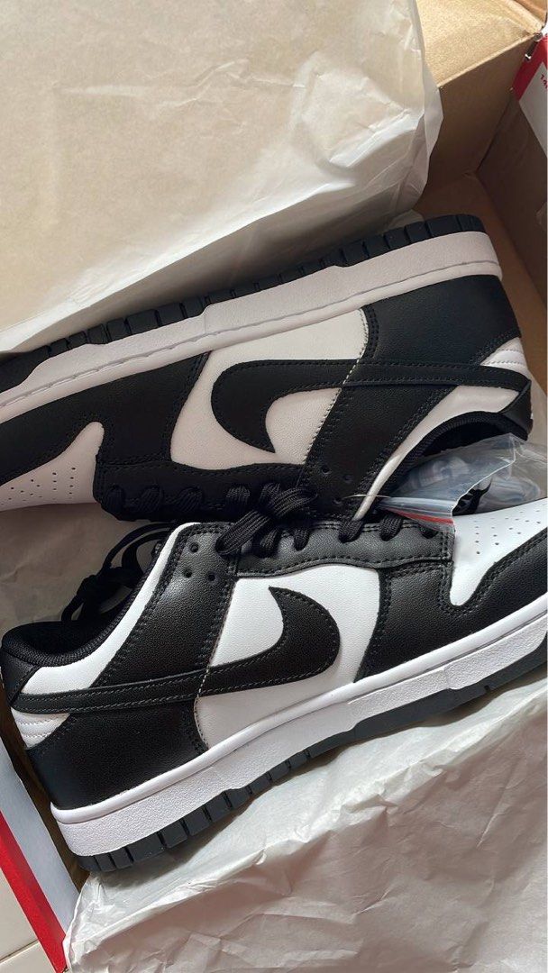 Nike Dunk Low Panda Shoe, Women's Fashion, Footwear, Sneakers on Carousell