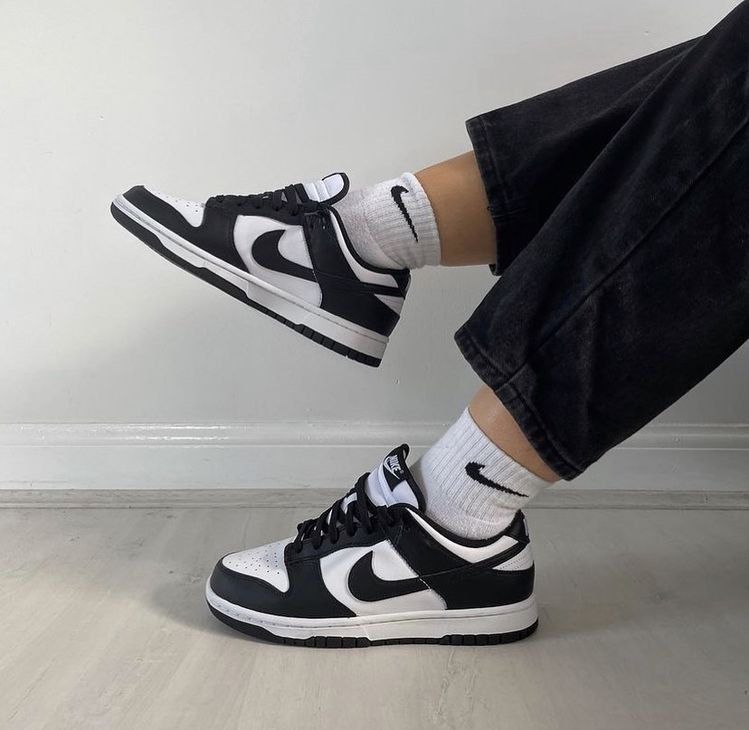 Nike Dunk Low Panda Shoe, Women's Fashion, Footwear, Sneakers on Carousell