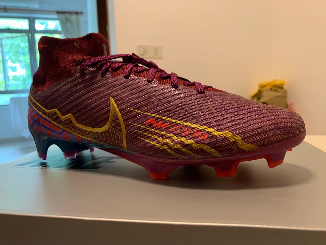 Nike Zoom Mercurial Superfly 9 Elite KM FG, Sports Equipment, Sports ...