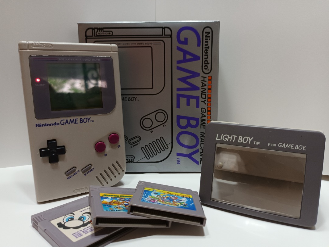 Nintendo Gameboy boxed with FREE! Super Mario Land 1 FREE! Super Mario ...