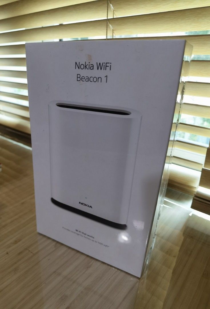 Nokia WiFi Beacon 1 router, half market price, Computers & Tech, Parts ...