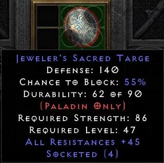 (Non-Ladder) Perfect Socketed Shako (141 defense) . D2R, Video Gaming ...