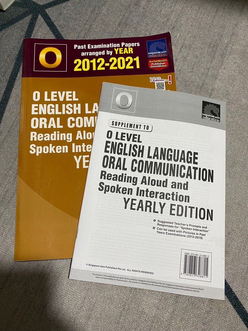 o levels tys english oral, Hobbies & Toys, Books & Magazines, Textbooks ...