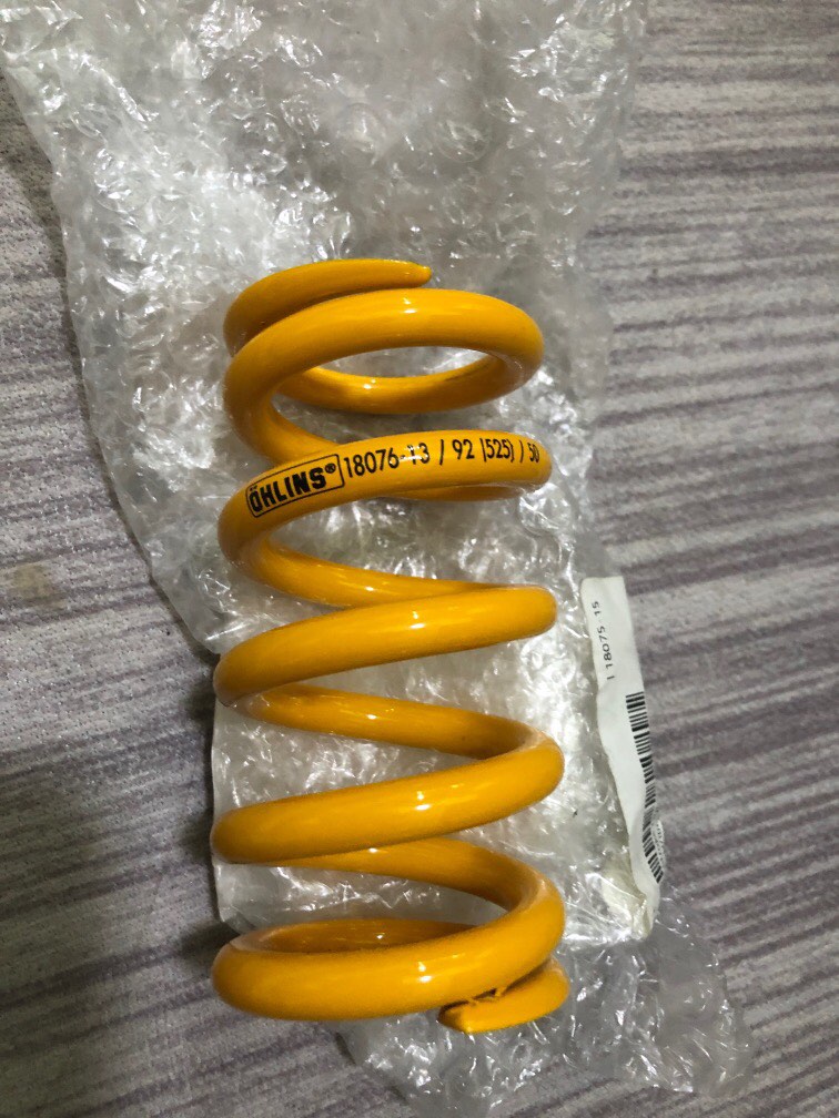 Ohlins TTX Rear Shock Coil Spring, Sports Equipment, Bicycles & Parts ...