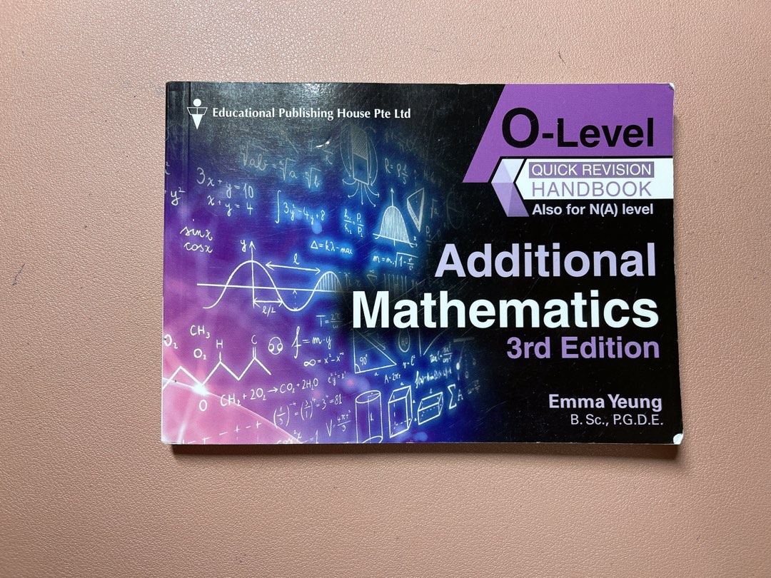 O-level Additional math guide book, Hobbies & Toys, Books & Magazines ...