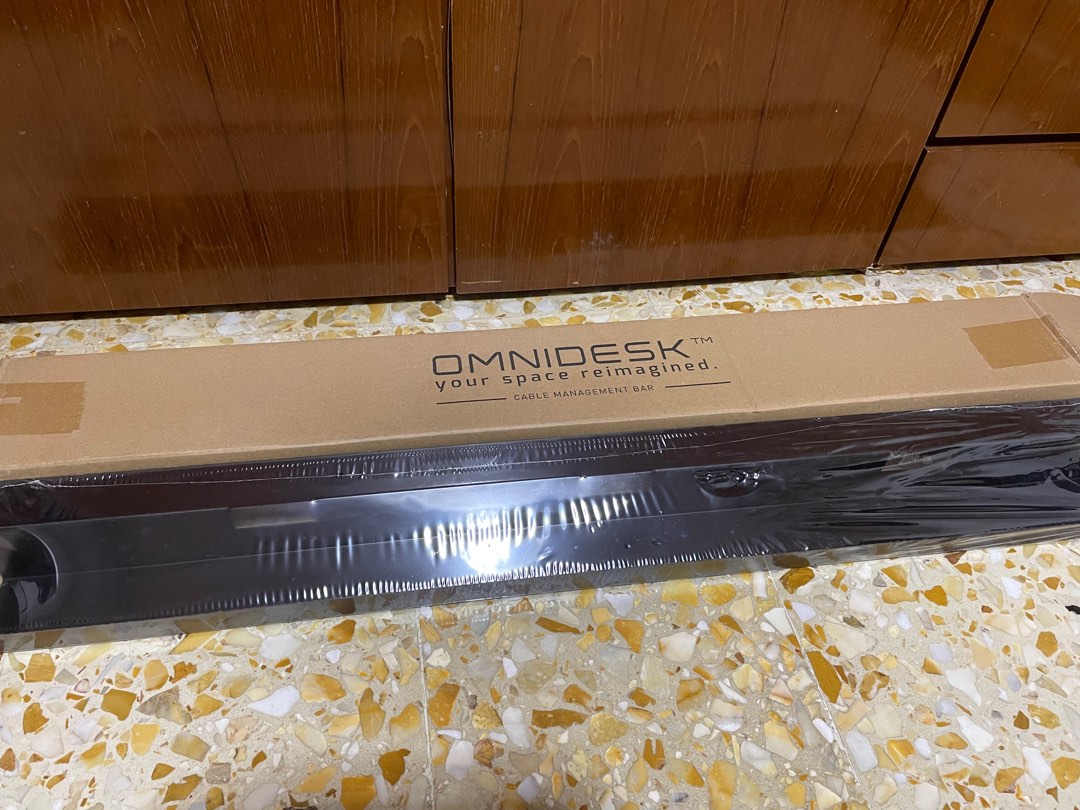 Omnidesk cable management bar, Computers & Tech, Parts & Accessories, Other Accessories on Carousell