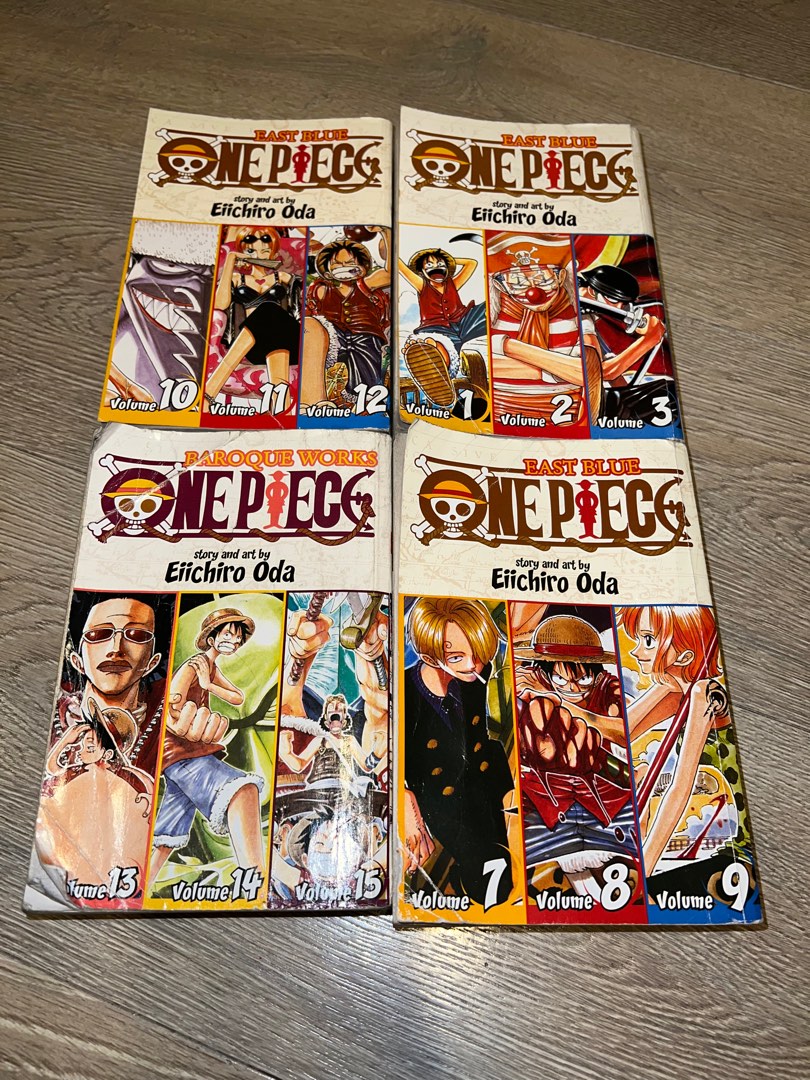 One piece comics books vol 1 to 12, Hobbies & Toys, Books & Magazines ...