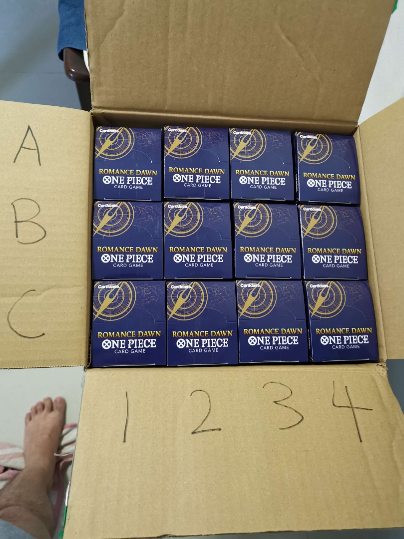 One Piece TCG: OP01-Romance Dawn Sealed Box #TCGG, Hobbies & Toys, Toys ...