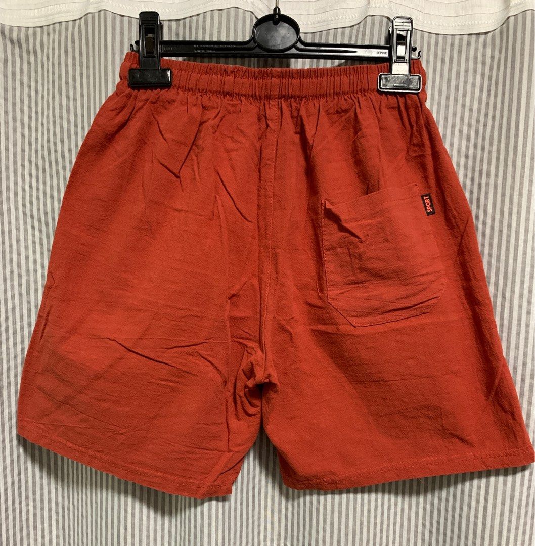 Orange Shorts, Women's Fashion, Bottoms, Shorts on Carousell