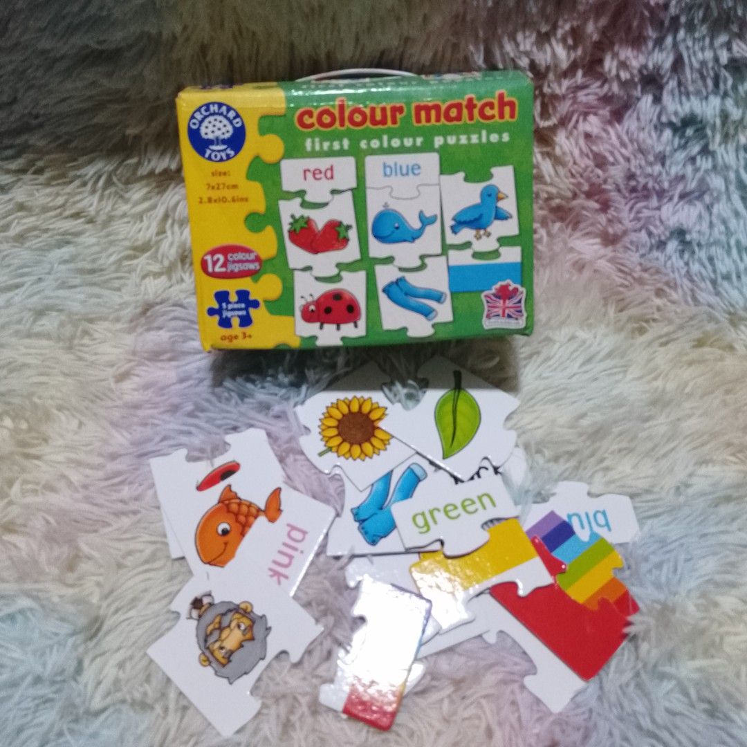 Orchard Toys Colour Match Puzzle 3+ Educational, Hobbies & Toys, Toys ...