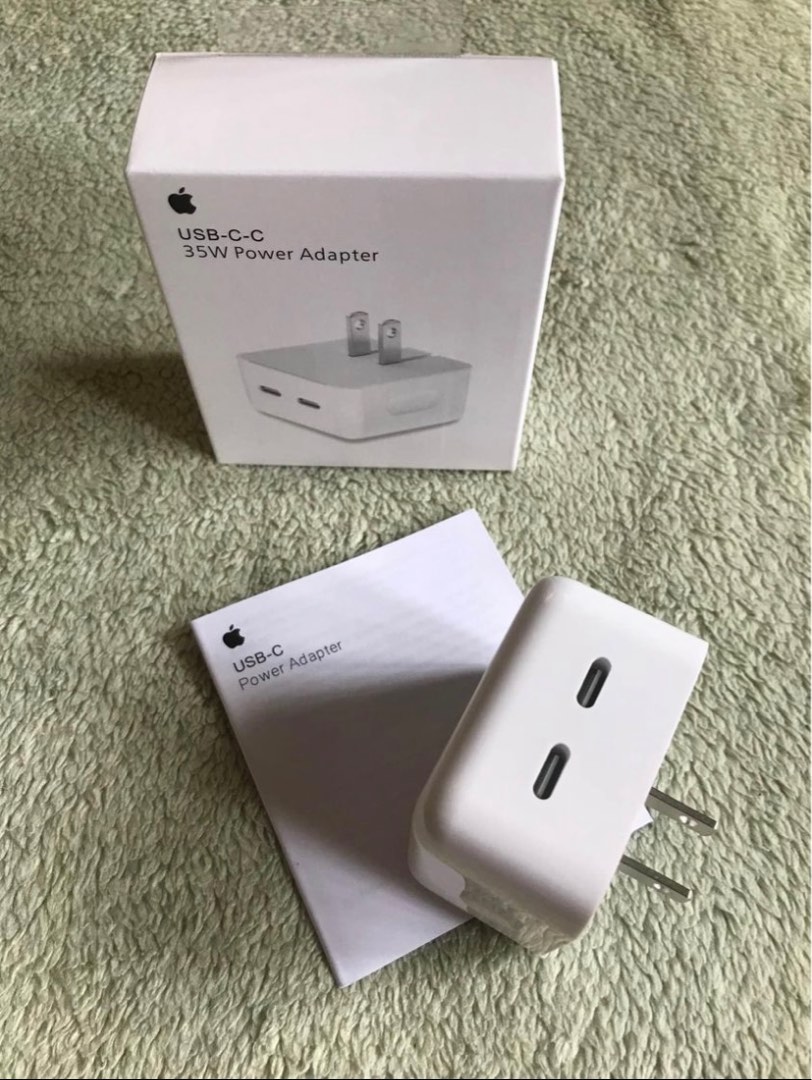 Original 35W Dual Usb C Port Compact Power Adapter Mobile Phones original-35w-dual-usb-c-port-compact-power-adapter-mobile-phones