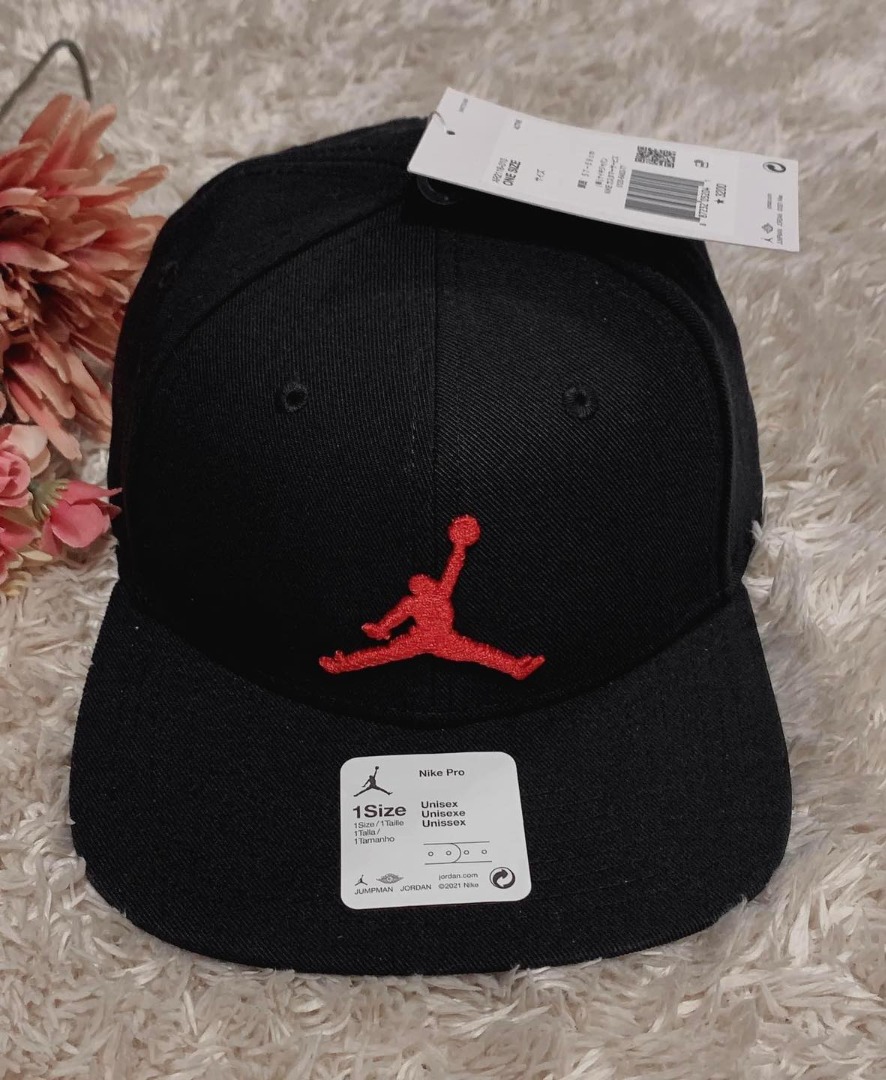 Original NIKE Pro Jumpman Jordan Snapback Cap, Men's Fashion, Watches & Accessories, Caps & Hats ...