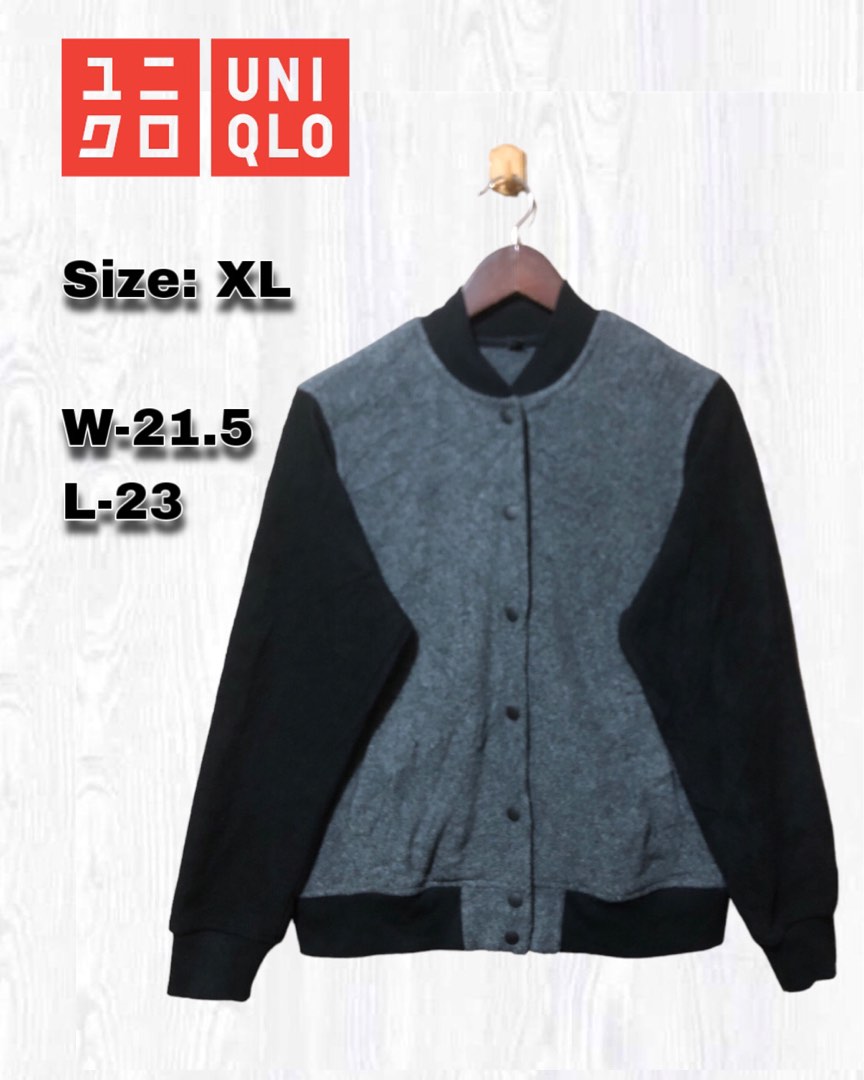 Original UNIQLO Snap Button Fleece Jacket, Women's Fashion, Coats ...