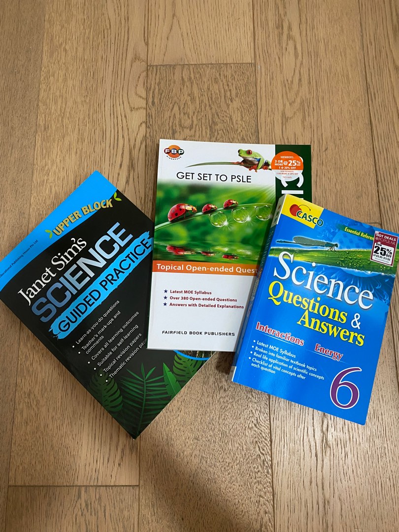 P6 Science Books (PSLE), Hobbies & Toys, Books & Magazines, Assessment ...