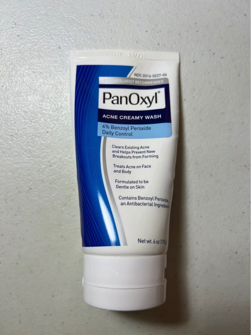 PanOxyl 70% full 4% Benzoyl Peroxide Wash Creamy formula 170g, Beauty ...