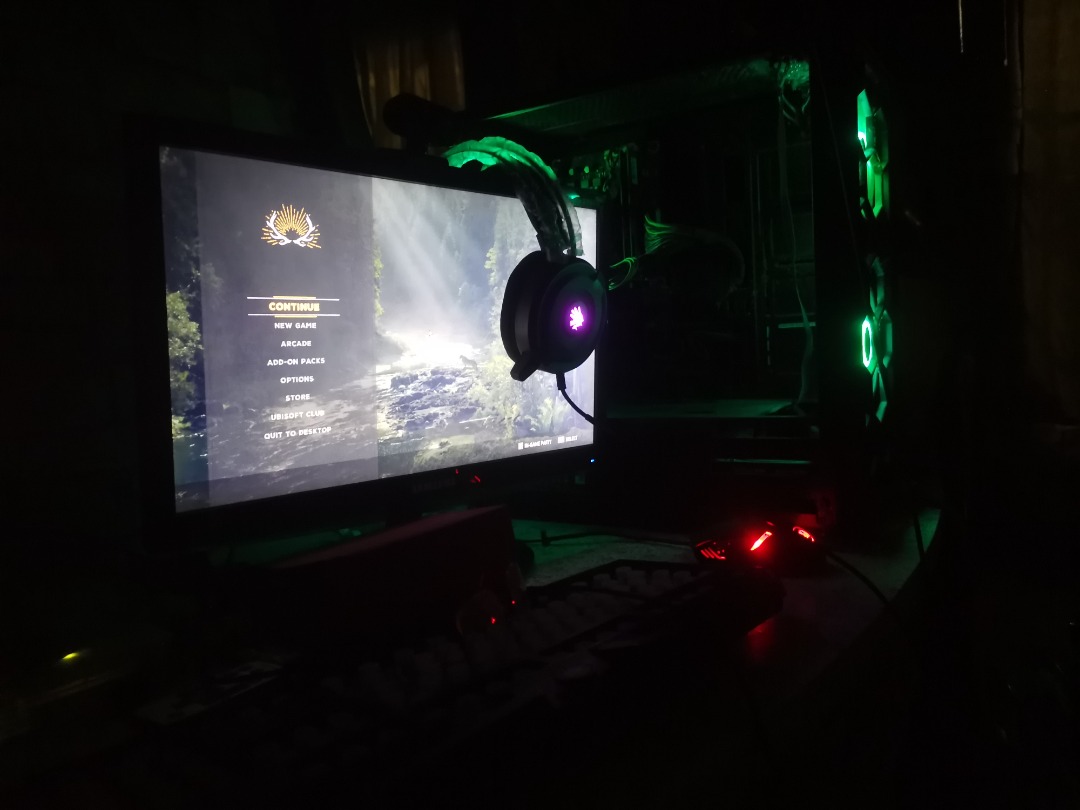 PC set with Samson c01u Pro condenser microphone for sale, Computers ...