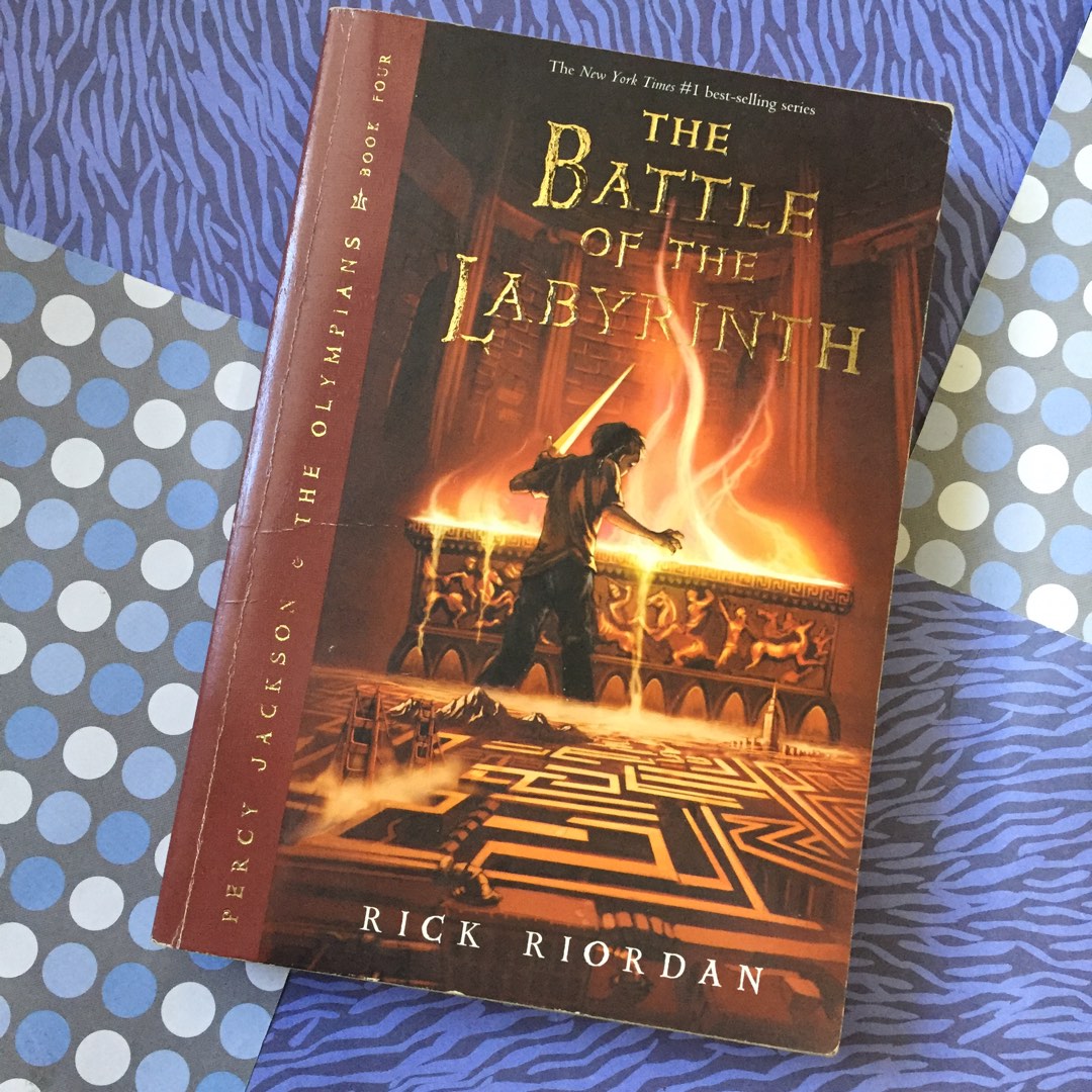 Percy Jackson And The Olympians Book Four The Battle Of The Labyrinth By
