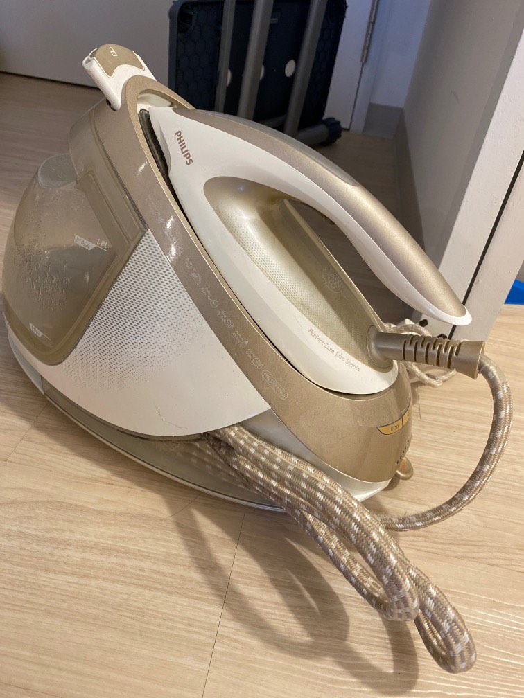 Philips PerfectCare Elite Silence and ironing board (large), TV & Home ...
