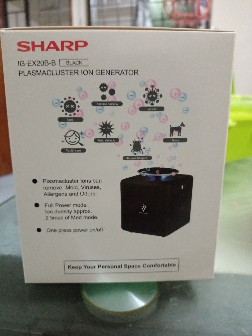 plasmacluster ion generator.. air purifier, TV & Home Appliances ...