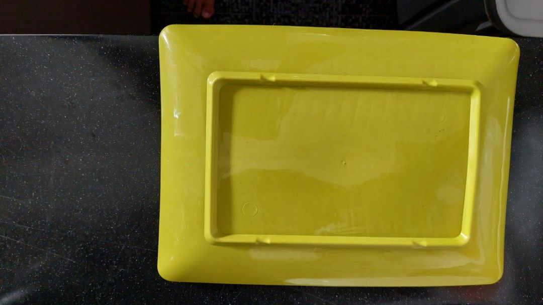 Plastic rectangular plate, TV & Home Appliances, Kitchen Appliances ...