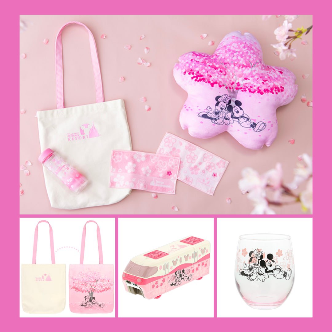(PO) Authentic Japan Tokyo Disney Resort Mickey & Minnie Sakura ...