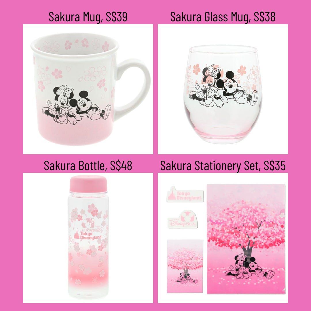 (PO) Authentic Japan Tokyo Disney Resort Mickey & Minnie Sakura ...