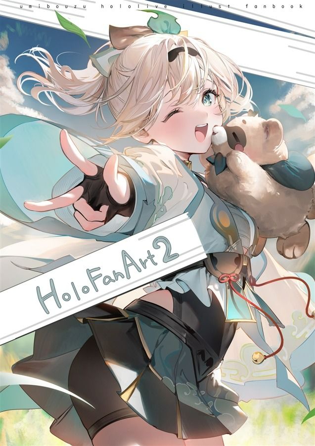 [PO till stock runs out] C101 Hololive Kazama Iroha Original illustrator artbook magnet hand ...