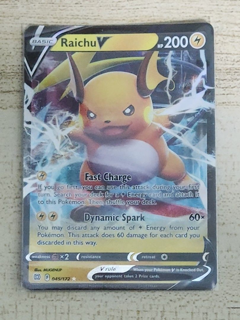 POKEMON CARD raichu (brilliant stars), Hobbies & Toys, Toys & Games on ...