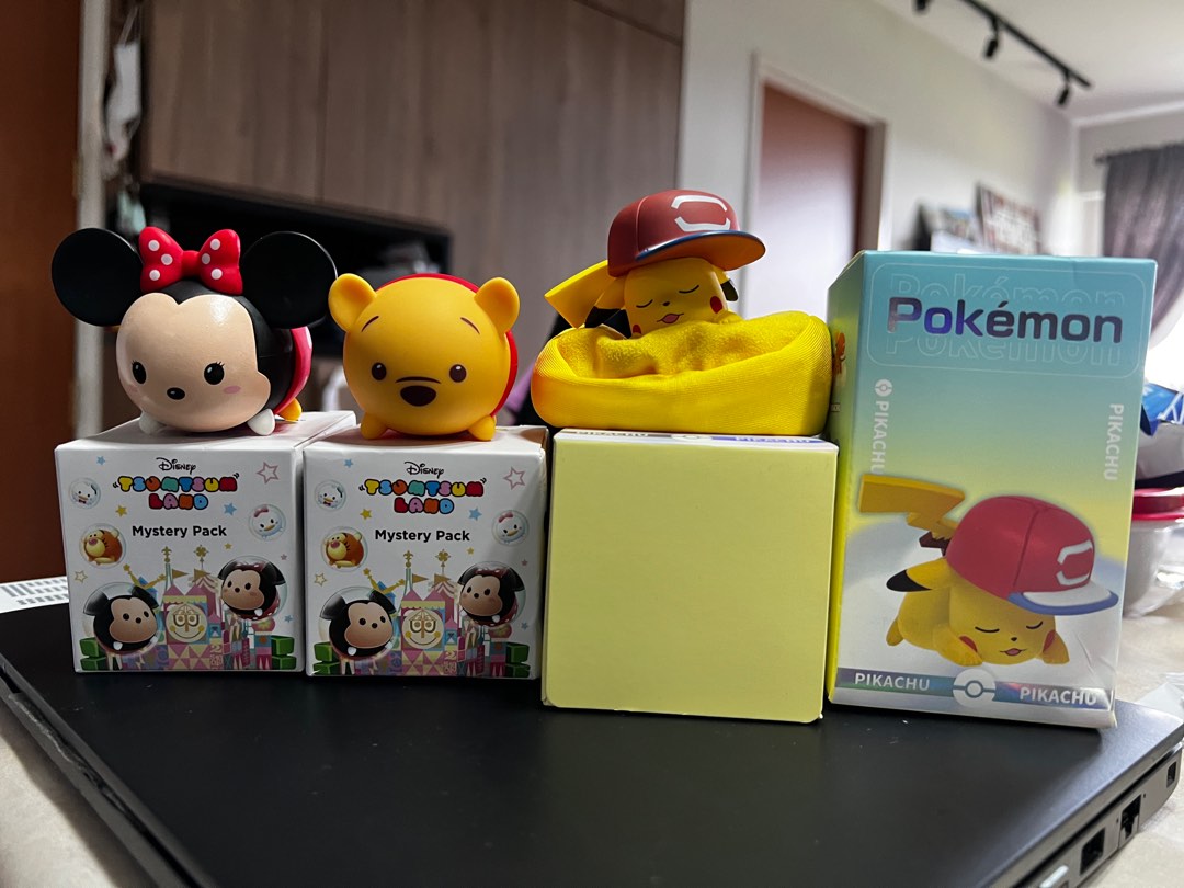 Pokemon Pikachu n Disney Tsum Tsum Land Mystery Pack, Hobbies & Toys ...