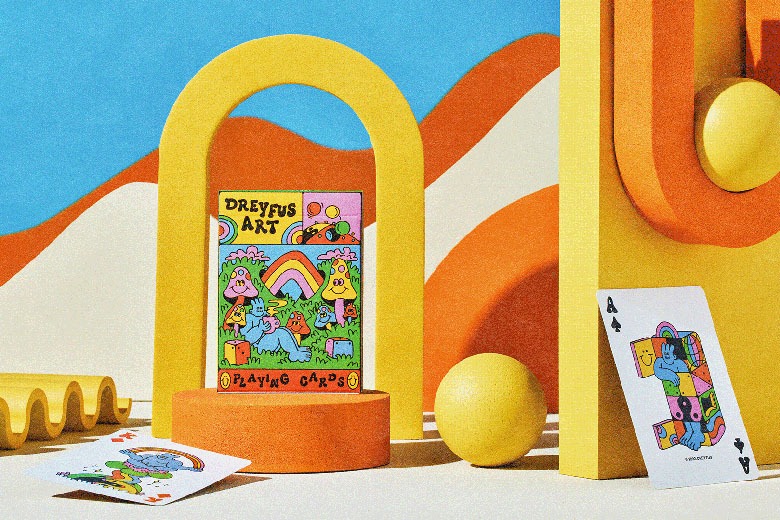 Poker Cards - Dreyfus Art Playing Cards, designer Ashley Dreyfus, for ...