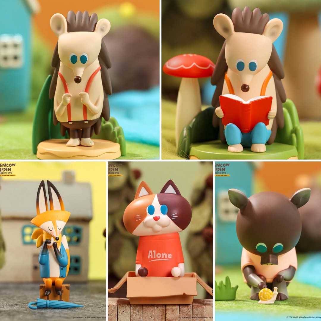 Popmart - Green Cow Garden - When one was little - Woo, Hobbies & Toys ...