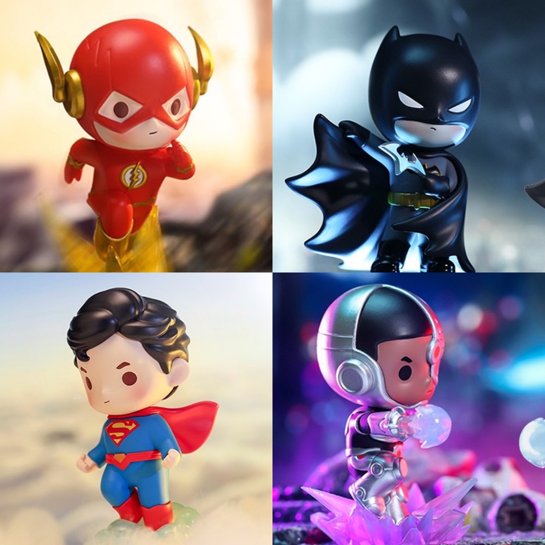 POPMART JUSTICE OF LEAGUE DC SUPER HERO / FULL SET / BLIND BOX, Hobbies ...