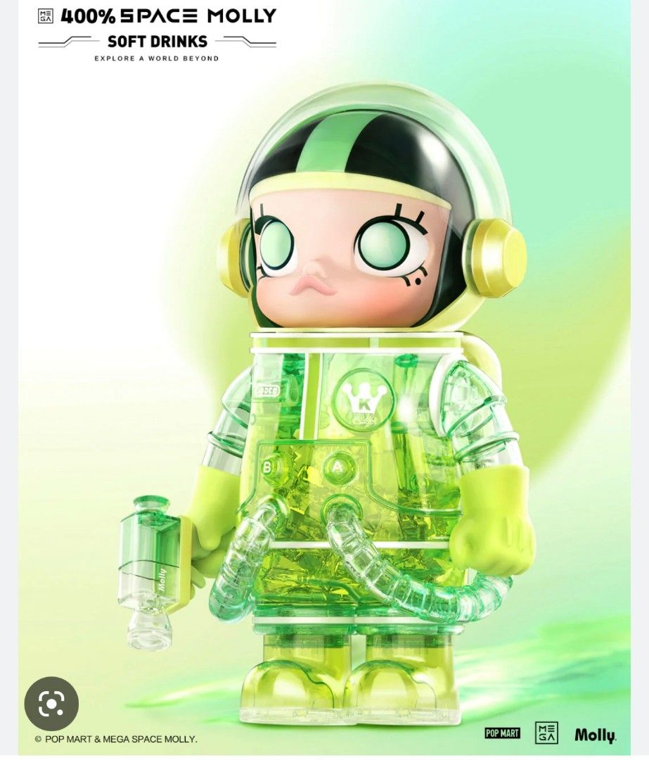 Popmart Space Molly 400%, Hobbies & Toys, Toys & Games on Carousell