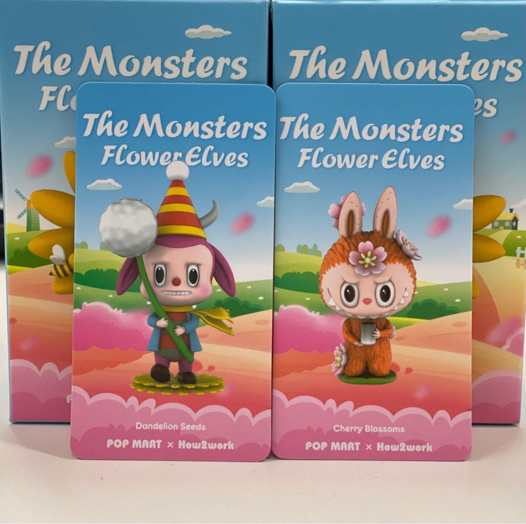 Popmart The Monsters Flower Elves花之精灵系列 -Labubu Cherry Blossoms ...